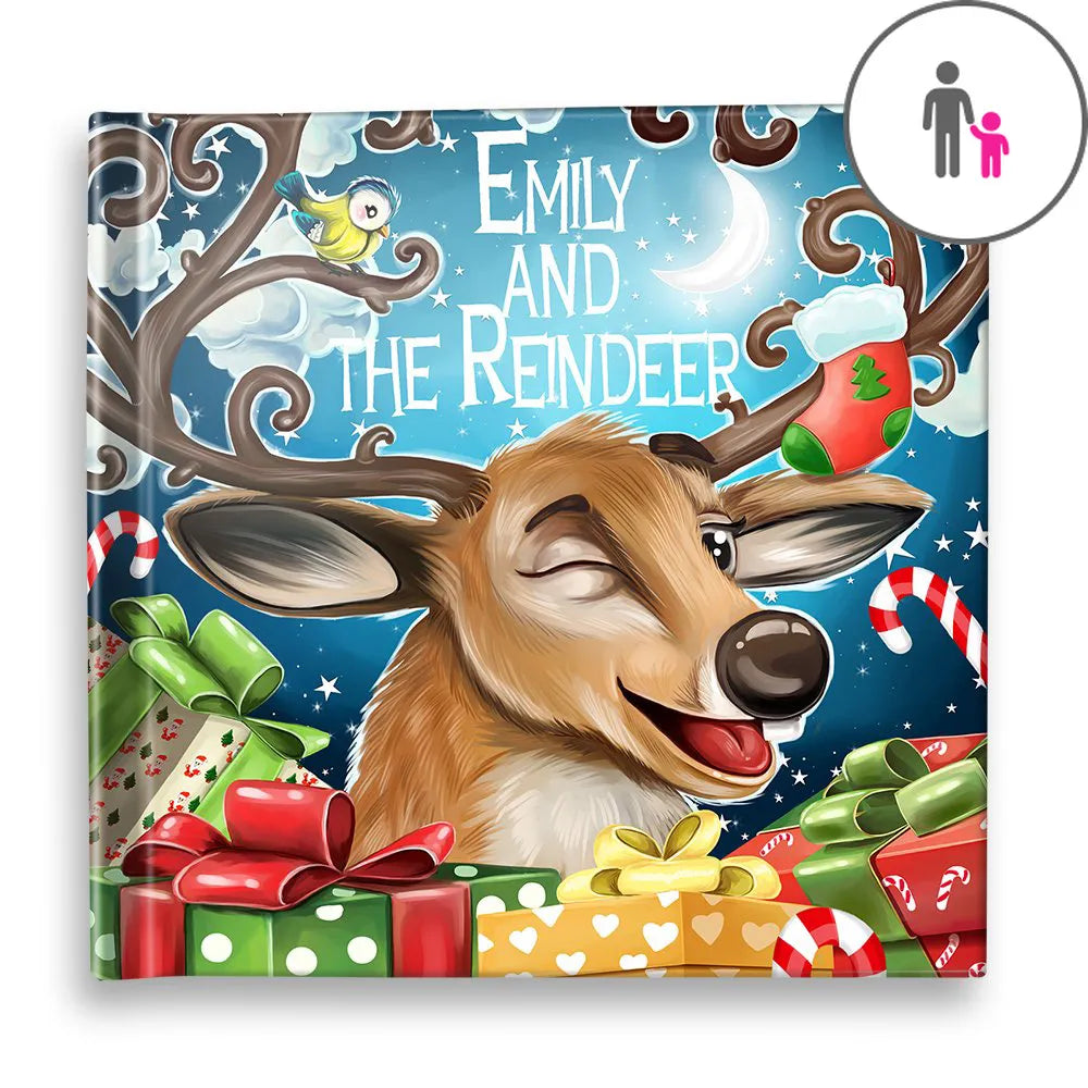 Santa's Reindeer Personalized Story Book – Dinkleboo CA