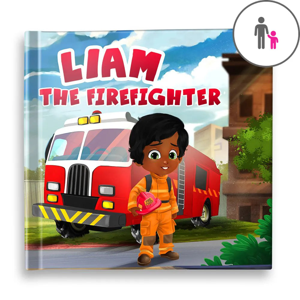 Personalized Children's Firefighter Book – Dinkleboo CA