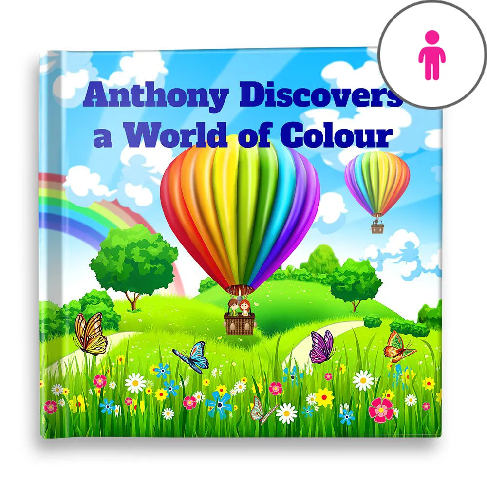 Personalized My First Colours Book For Children – Dinkleboo CA