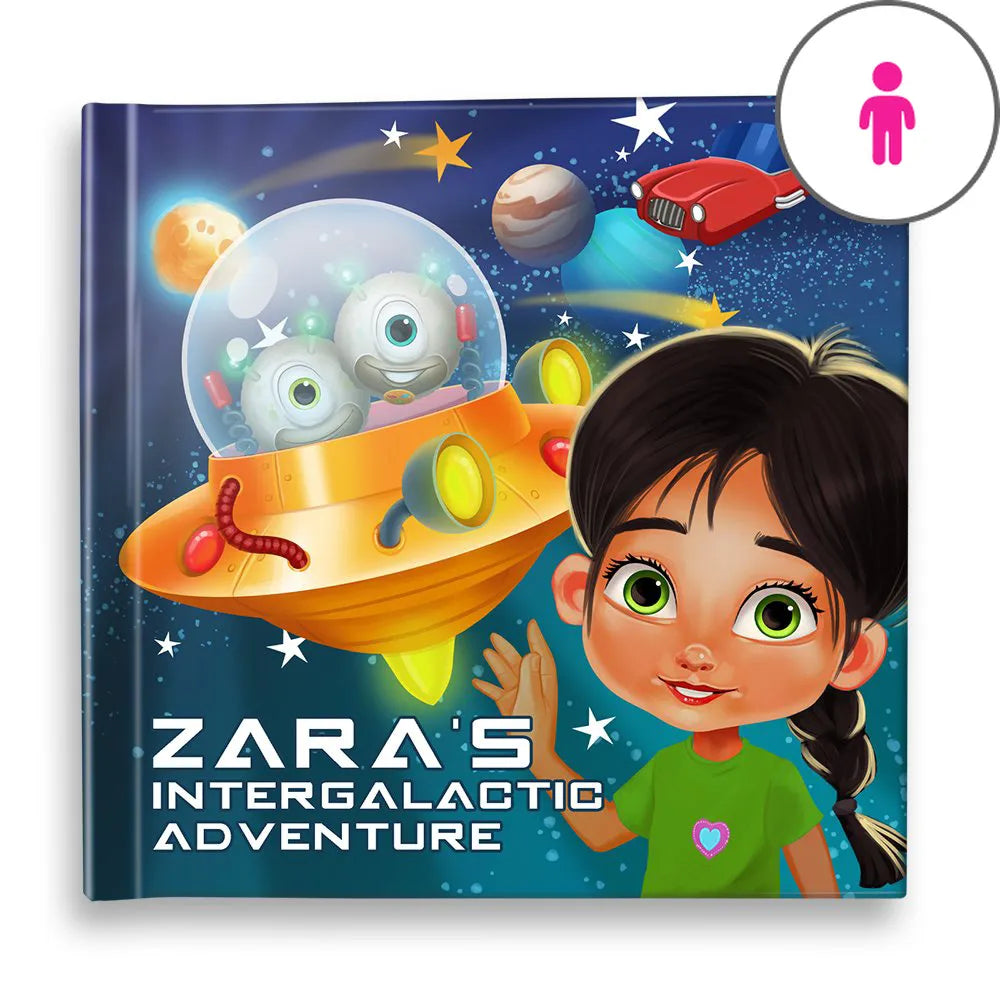 Intergalactic Space Adventure Personalized Children's Book – Dinkleboo CA