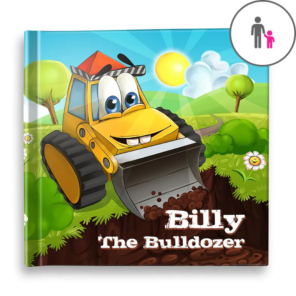 The Bulldozer Personalized Story Book – Dinkleboo CA
