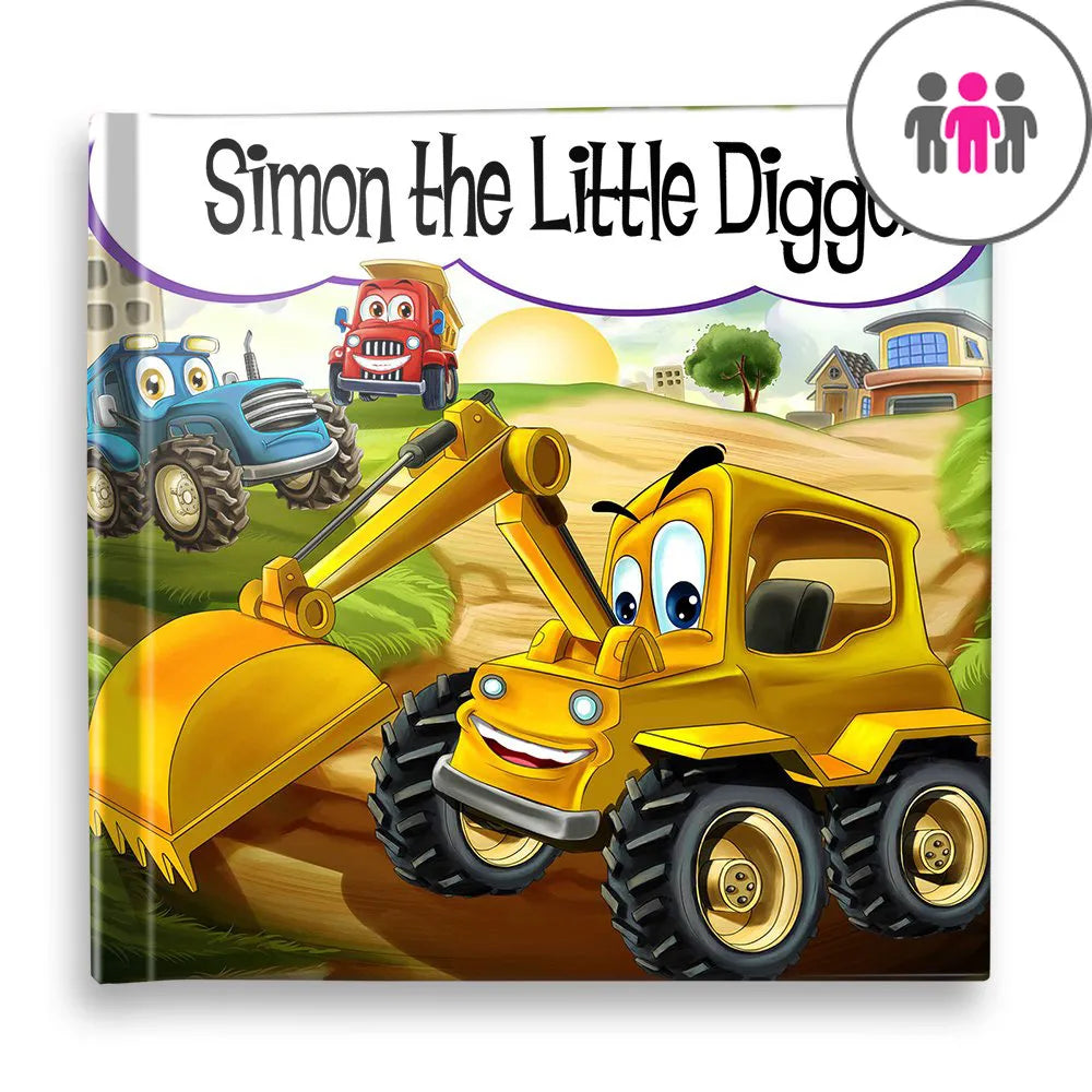 Personalized Children's Digger Book – Dinkleboo CA
